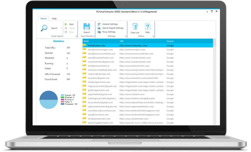 Email Extractor | Email Marketing Software | Redscraper